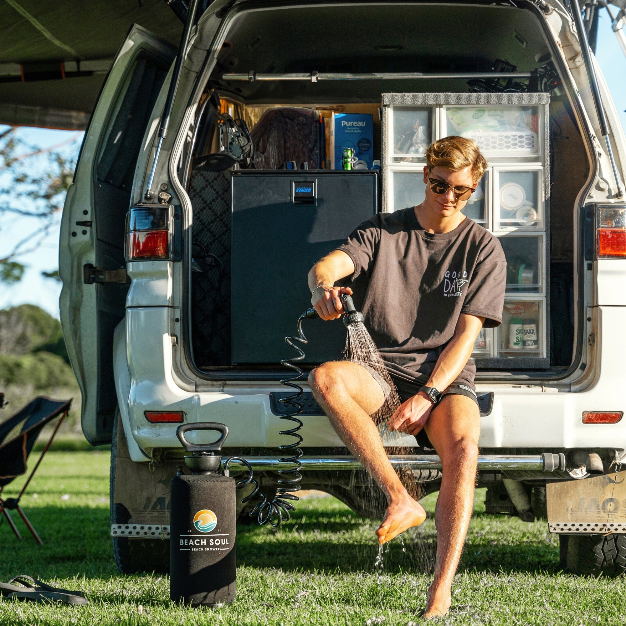 Portable Shower Original 8L – Practical, Pressurised & Travel-Ready ...