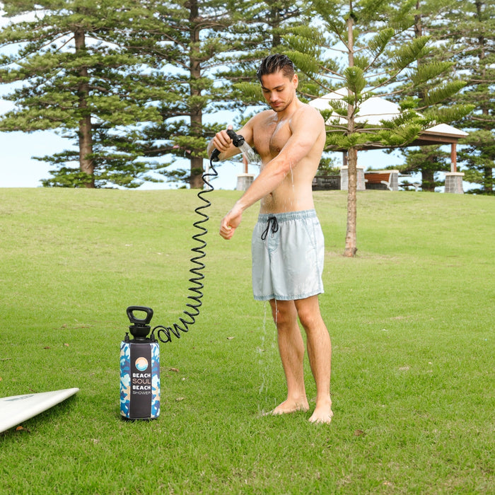 The Ultimate Portable Shower for Surfers | Beach Soul